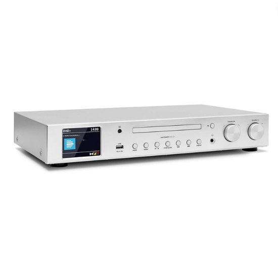 DAB Tuner Receiver - HiFi Radio Met DAB+/DAB - Internet Radio - CD ...