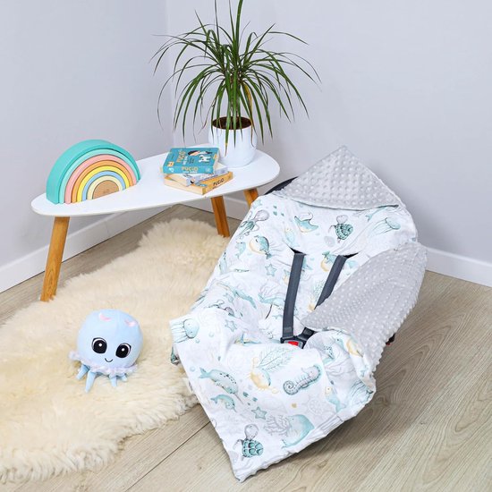 wikkeldeken \ babyzitje, deken / knuffeldeken, kinderwagendeken voor ...