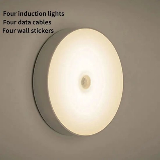 Sens Lights 4 Stuks | LED-lamp met Bewegingssensor - Warm Licht ...