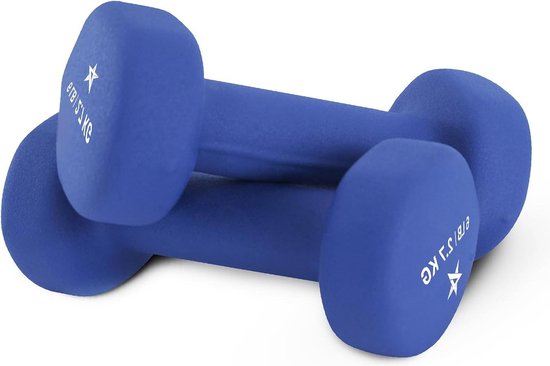 Hex Neopreen Gewichten Halters Set Paar (set van 2KG) - Halterset ...