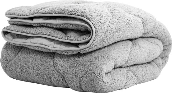 Sleeps 2 in 1 Teddy Dekbed zonder Overtrek - Dekbed - 200 x 200 cm ...