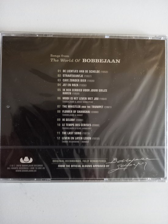 CD Songs from The World of Bobbejaan, Bobbejaan Schoepen | Muziek | bol