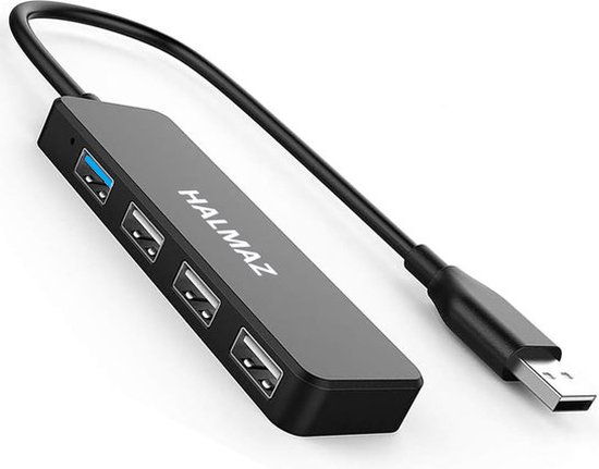 HALMAZ Usb Splitter - Usb Hub - 4 Poort - Usb Hub 3.0 - 2.0 | bol