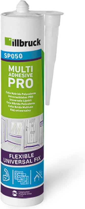 Illbruck SP050 Multi Adhesive Pro 310ml Wit - SP050 | bol