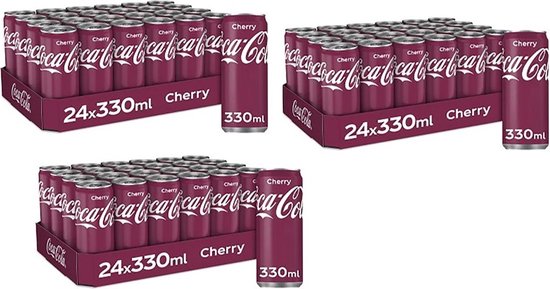 Coca cola cherry 72x330 ML | bol