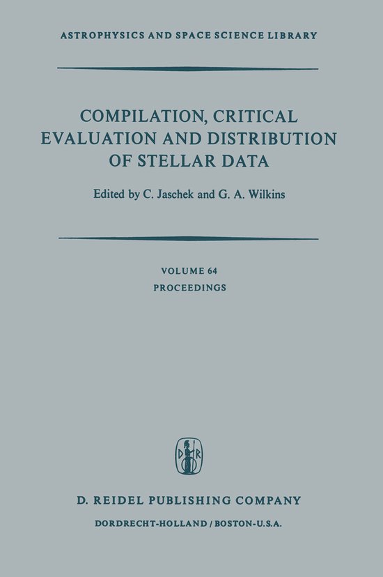 Astrophysics and Space Science Library- Compilation, Critical ...