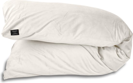 Velvet Kussenbeschermer Lichaamskussen - Velvet Body Pillow Kussensloop ...