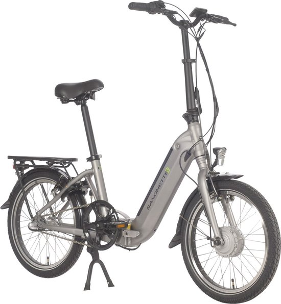 Elektrische vouwfiets, Compact Comfort Plus, Nexus 3, zilver | bol
