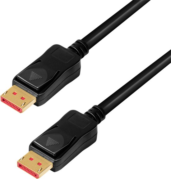 LogiLink DisplayPort AV Aansluitkabel [1x DisplayPort - 1x DisplayPort ...