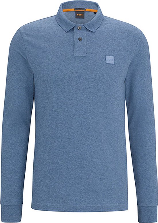 Hugo Boss poloshirt Passerby - Open Blue | bol