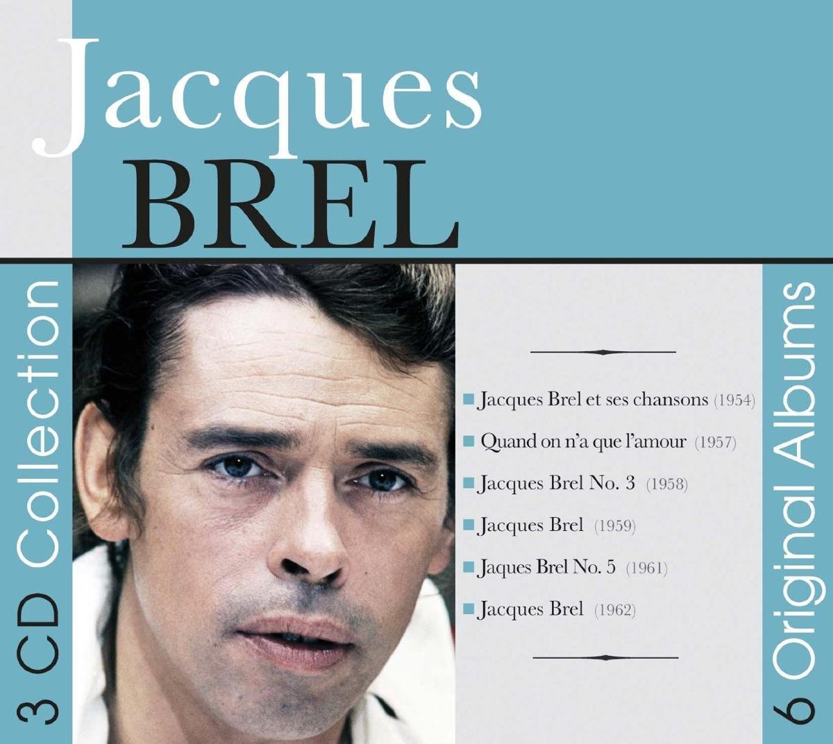 Jacq. Brel - 6 Original Albums, Jacques Brel | CD (album) | Muziek ...