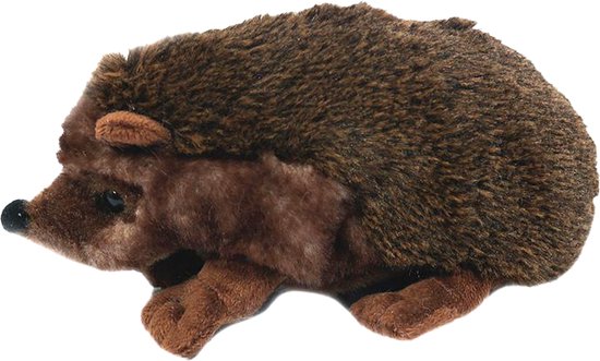 Pia Soft Toys Knuffeldier Egel - zachte pluche stof - bruin - kwaliteit ...