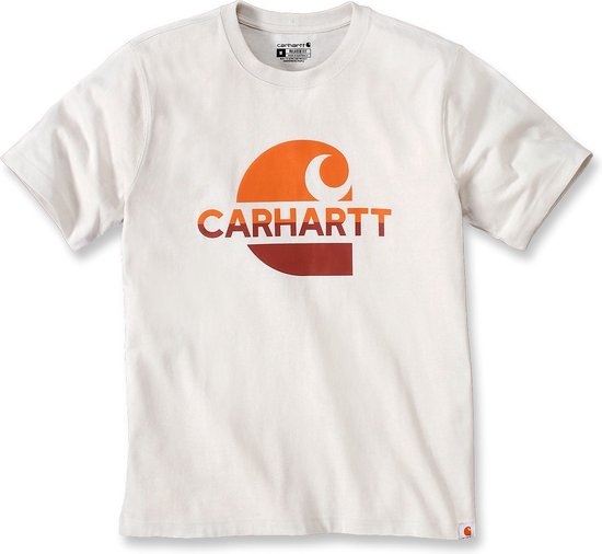 Carhartt Heavyweight S/S C Graphic T-Shirt Malt-S | bol