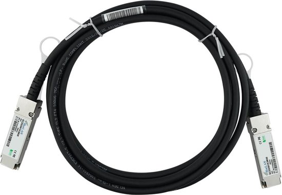 BlueOptics JH235A-BL InfiniBand en Glasvezelkabel 3 m QSFP Zwart | bol