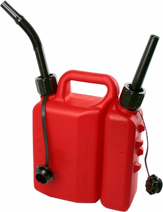 Di Martino Dubbele Tank + 1.5 L. 1 Flexibele Tuit. 1 Starre Tuit ...