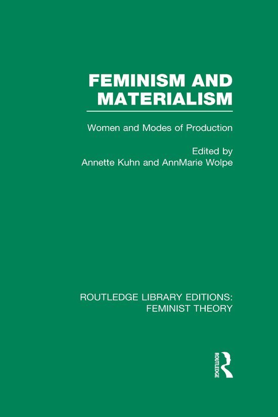 Feminism and Materialism | 9780415635059 | Boeken | bol
