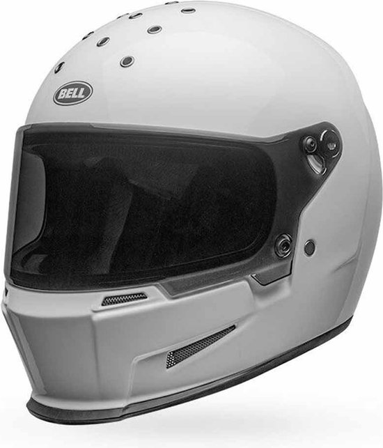 Bell Eliminator White Full Face Helmet XL - Maat XL - Helm | bol