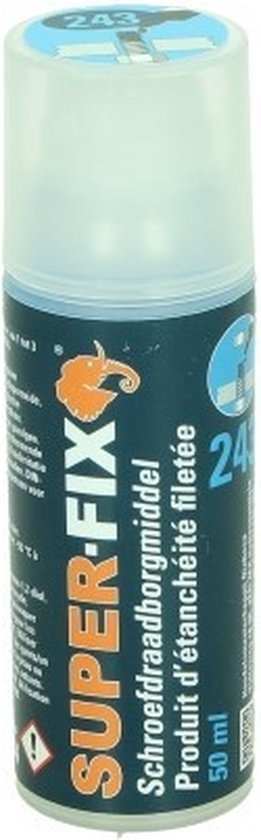 Super-fix schroefdraad borgmiddel - 50ml | bol