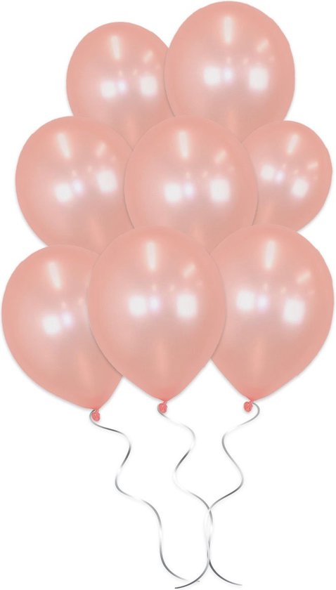 LUQ - Luxe Metallic Rose Gouden Helium Ballonnen - 100 stuks ...