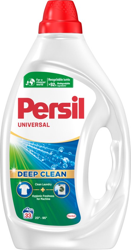 Persil Gel Universal - Vloeibaar Wasmiddel - Witte Was ...