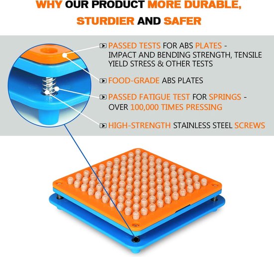 Capsule Vulmachine - 0 - 100 Gaten - Voor Gelatine & Vegetarische ...