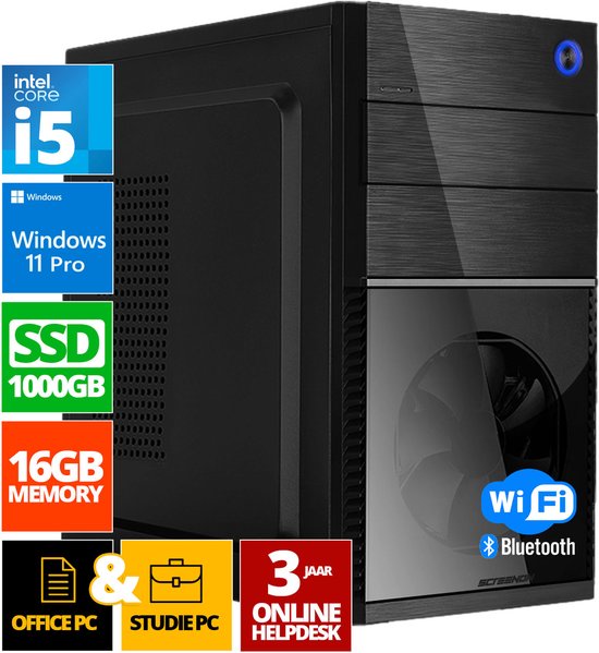 Intel Compleet PC | Intel Core i5 | 16 GB DDR4 | 1 TB SSD - NVMe ...