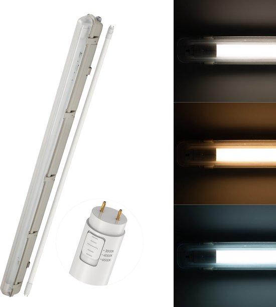 LED's Light LED TL verlichting compleet met LED TL buis 120 cm - 3 ...