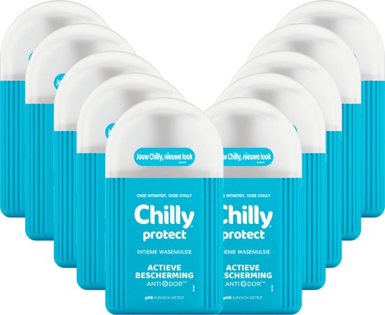 Chilly Intieme wasemulsie Protect - 10 stuks - voordeelverpakking | bol