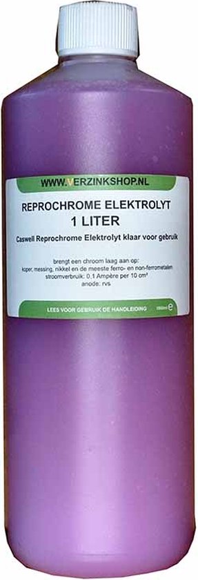 Verchroom Kit Caswell Reprochrome - 6 liter | bol
