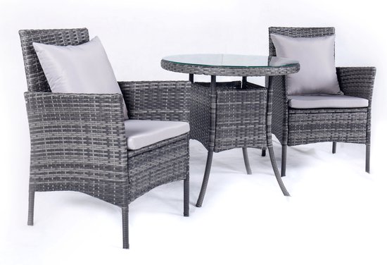 Tuinset - Amalfi - 2 personen - Complete set met Tuinsethoes ...