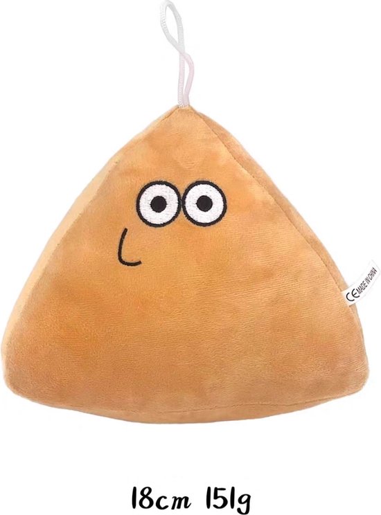 Alien Pou Knuffel - 18 cm - Kawaii Knuffel - Happy Knuffel - Pou ...