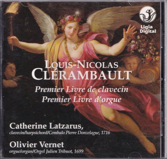 Clerambault: Premier Livre De Clave, Olivier Vernet | CD (album ...