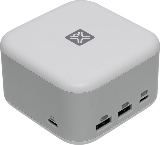 Xtrememac X-Cube Pro Desktop Charger + Hub USB-C - 130W - 6 poorten | bol