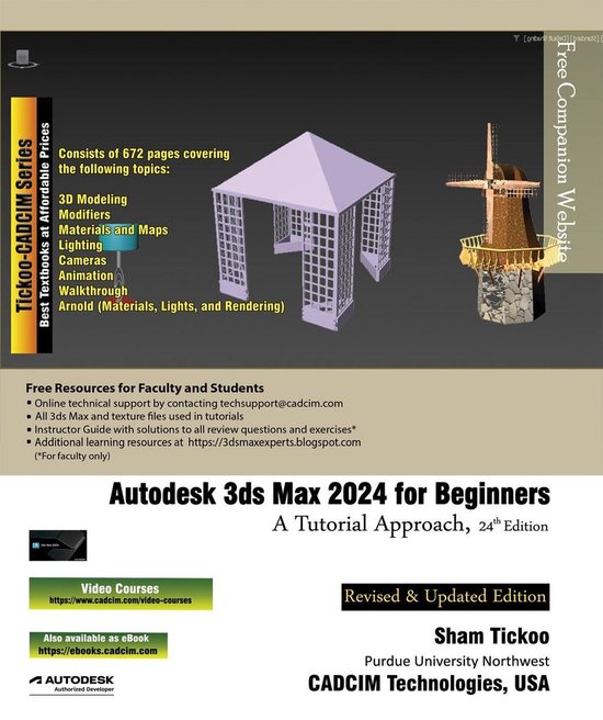 Autodesk 3ds Max 2024 for Beginners: A Tutorial Approach, 24th Edition (ebook), Sham... | bol