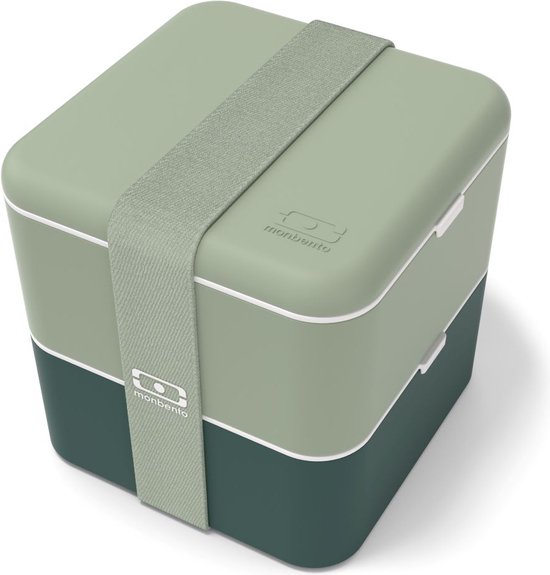 Monbento Bento MB Original Lunchbox Square - Groen | bol