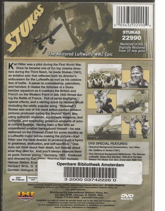 STUKA'S / STUKAS (Dvd), NN | Dvd's | bol