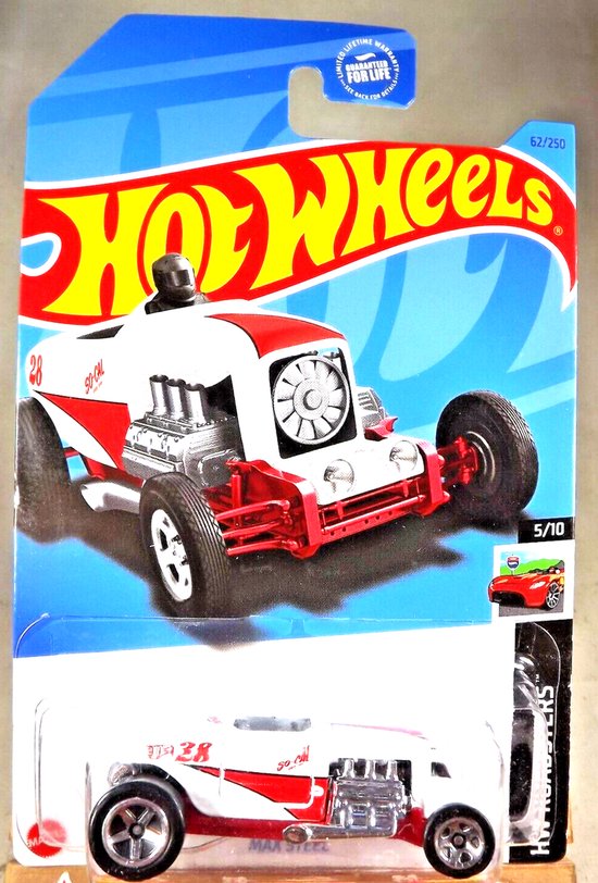 HOT WHEELS 28 MAX STEEL 62/250 (1:64) HW ROADSTERS 5/10 | bol