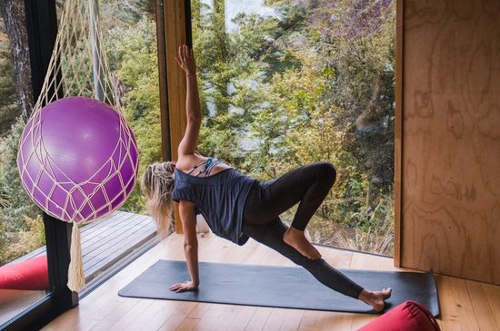 1 x gymnastiekbal-opbergrek, houder voor oefenbal, yogabal ...