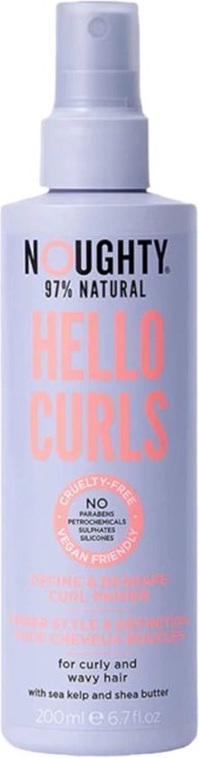 x6 Noughty Curl Primer Finish Hello Curls 200 ml | bol