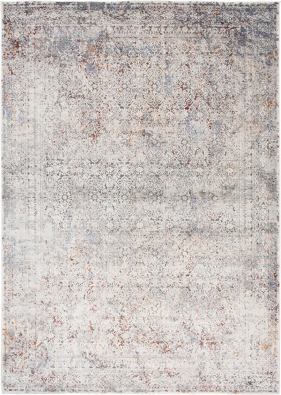 Tapiso Feyruz Vloerkleed Creme Vintage Woonkamer Laagpolig Tapijt Maat ...