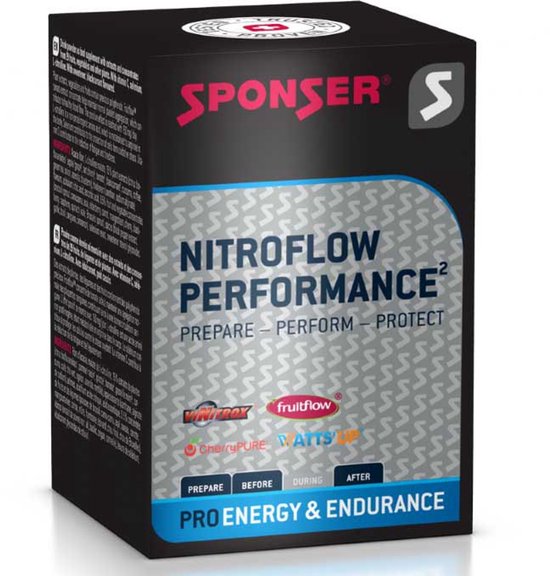 Sponser Sport Food Nitroflow Performance2 7g 10 Eenheden Transparant | bol