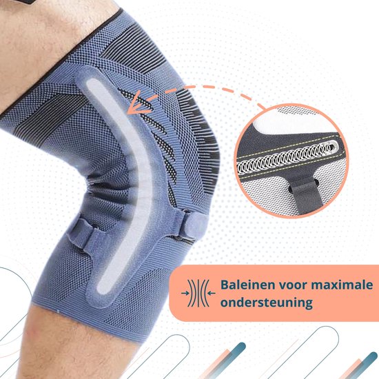 Trebin Kniebrace met Baleinen - Knie Brace Artrose - Patellabrace ...