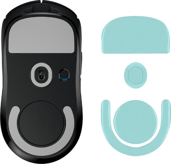 kwmobile muis voeten sticker geschikt voor Logitech G PRO X Superlight ...