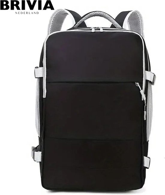 Brivia - Koffer Handbagage - Rugzak Heren - Rugzak Dames - Grote Capaciteit Rugzak... | bol