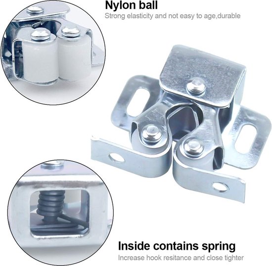 Drukslot- Deurslot - Meubelslot - Kastslot - Slot - Deursnapper ...