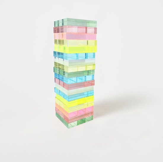 Sunnylife - Mini Lucite Jumbling Tower Aurora | Games | bol