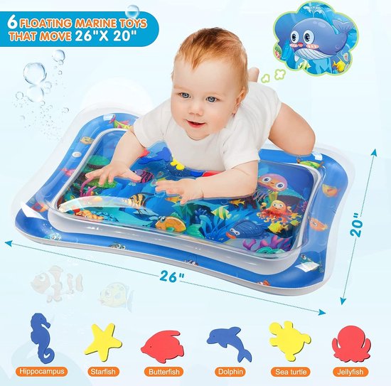 Waterspeelmat - Baby - Watermat - Speelkleed - Kraamcadeau - Speelmat ...
