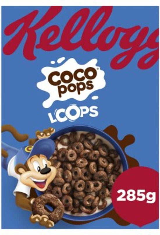 Kellogg's Coco Pops Loops Ontbijtgranen - 3 x 285 gr ...