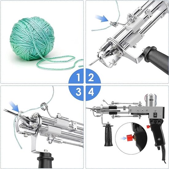 Tufting Gun – Borduurmachine 7-21 mm – Verstelbare Naaimachine ...