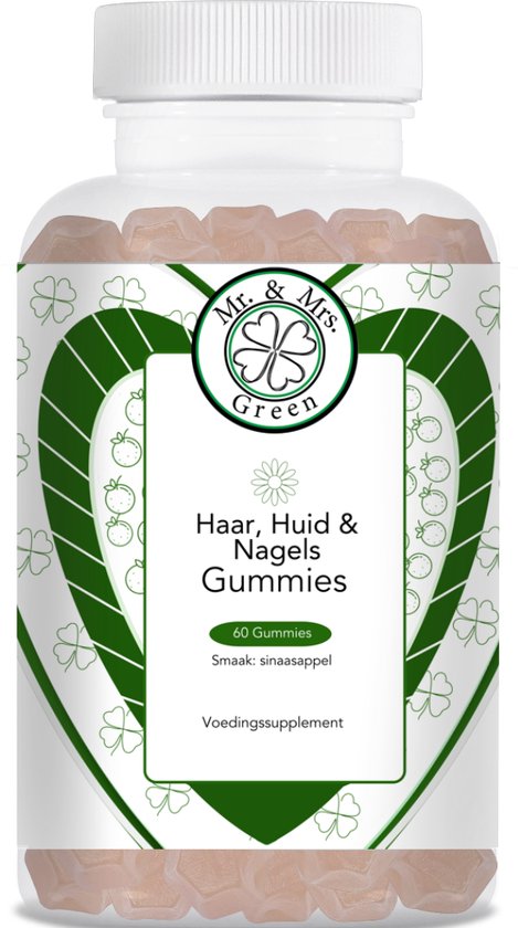 Gummies huid, haar en nagels -60 stuks | bol